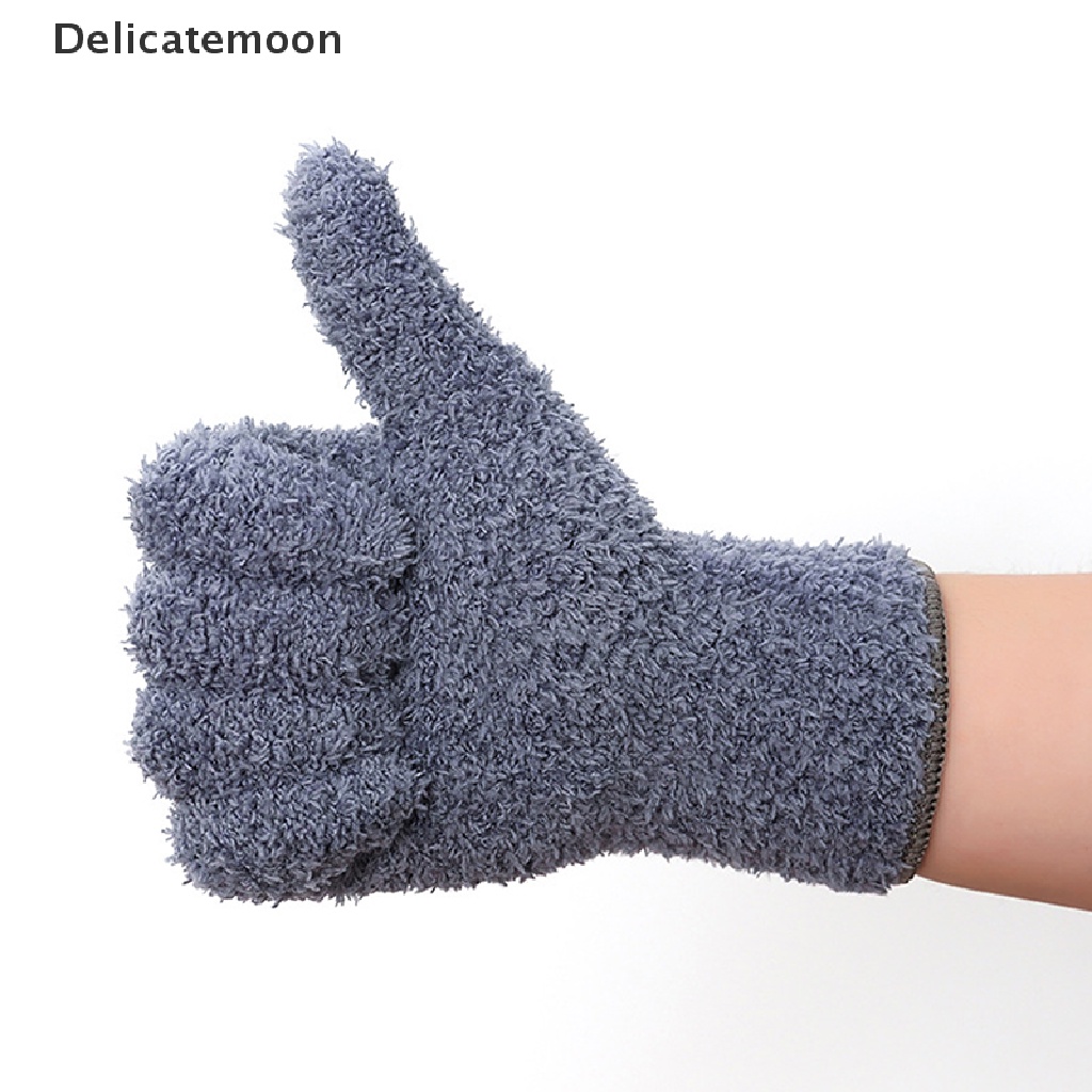 Delicatemoon MICROFIBRE GLOVE TOUCH TO CLEAN SUPER SOFT DUST EATING ...