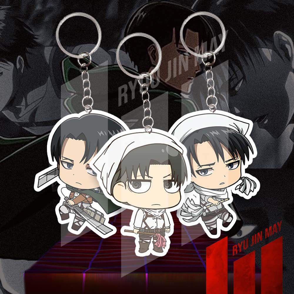 HP GANTUNGAN Keychain/keychain/cellphone Hanger - AOT - Levi Ackerman ...