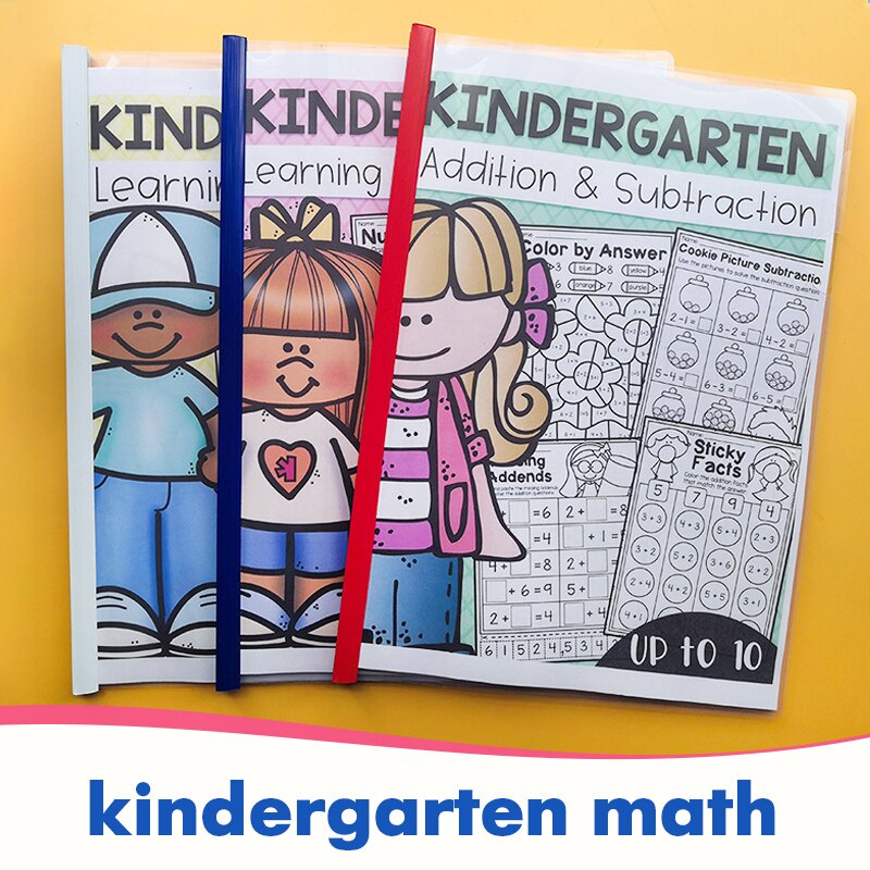 Kindergarten Preschool Mathematical Cognition Kids Numbers Additiion ...