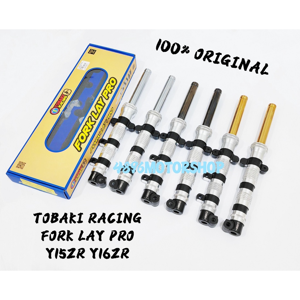 TOBAKI RACING FRONT FORK LAY PRO Y15ZR Y16ZR Y16 Y15 LC135 LC 135 V1-V7 55D RS150 RS150R RSX CNC ...