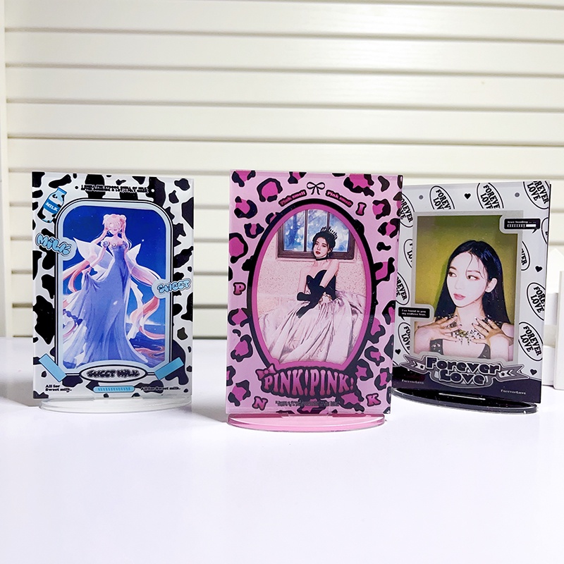 Ins 3 Inch Acrylic Photo Frame for Kpop Idol Mini Photocard Holder ...