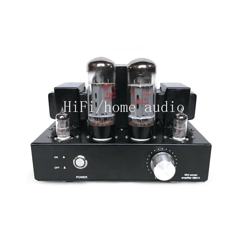 5881A single-ended Class A mini tube power amplifier, manual ...