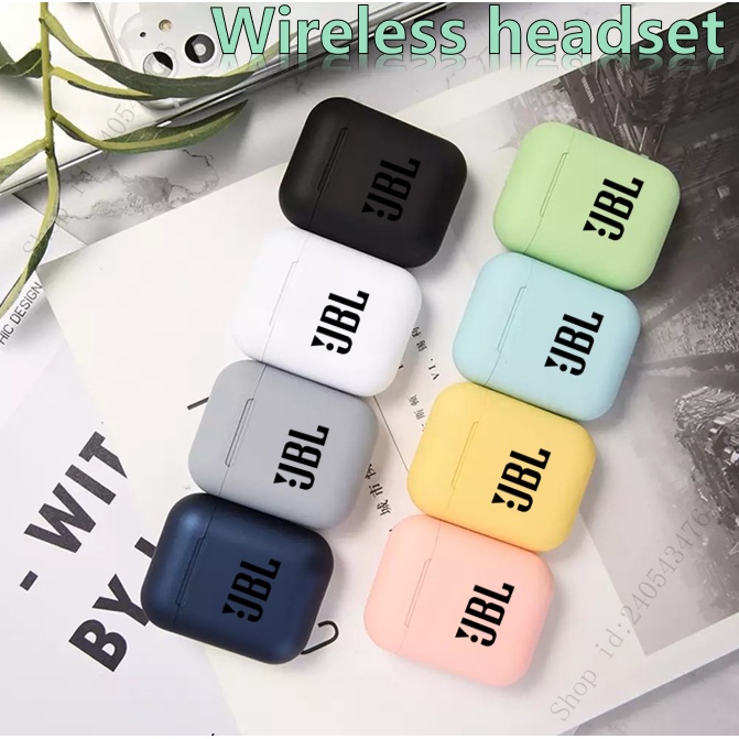 8 Color TWS i12 Wireless Earphone Bluetooth Earphones Inpods Headset ...
