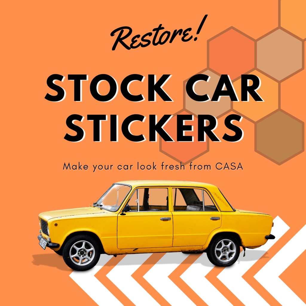 Stock Car Restoration Stickers | Shopee Philippines