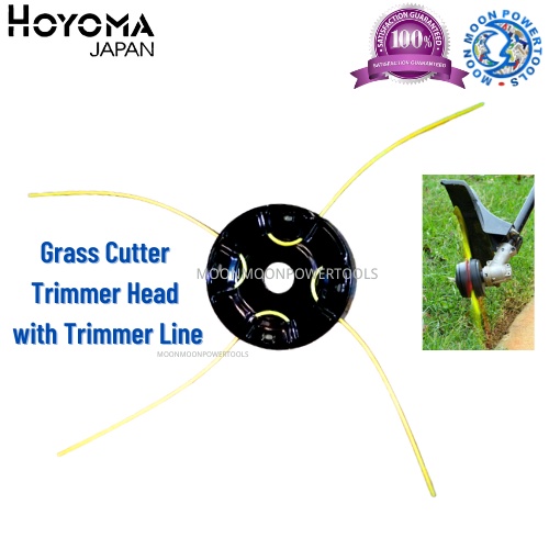 HOYOMA JAPAN NYLON TRIMMER HEAD WITH TRIMMER LINE n5 100pesos square | Shopee Philippines