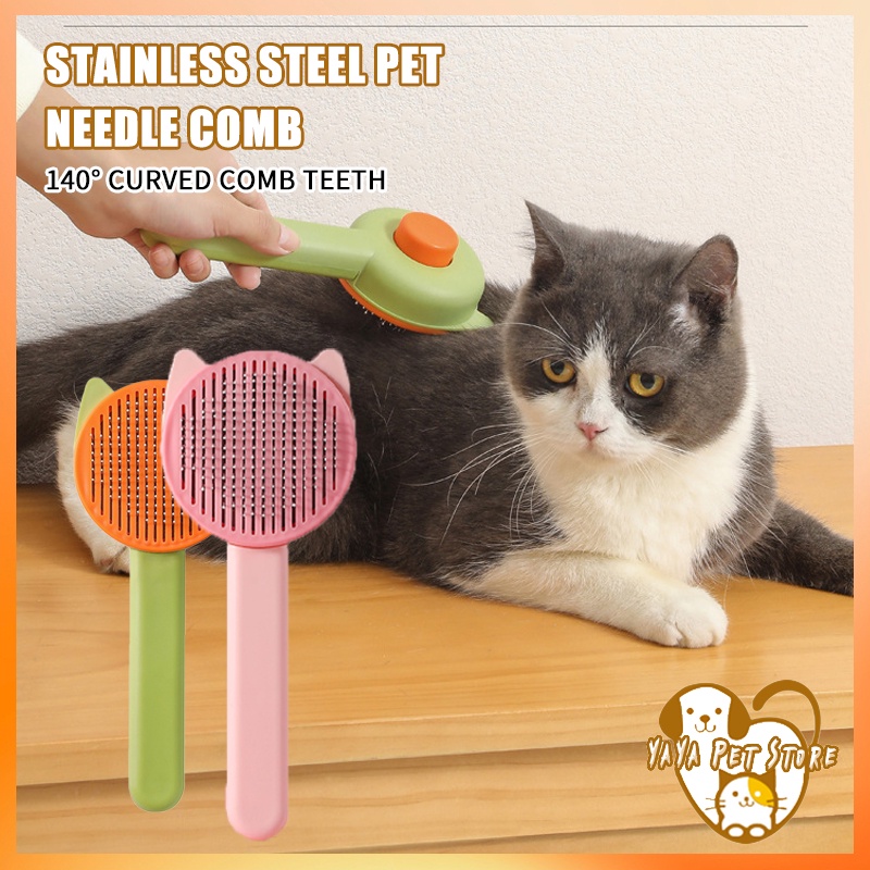 Pet Dog Comb Brush Cat Comb Grooming Cleaning Comb Hair Fur Shedding ...