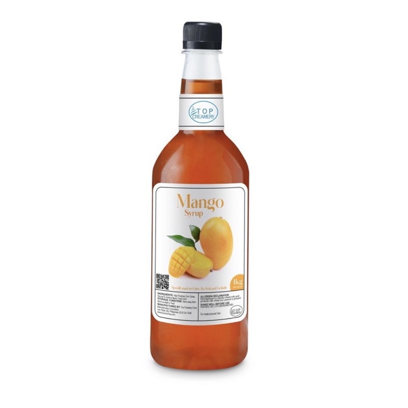 Top Creamery Mango Syrup 1kg | Shopee Philippines