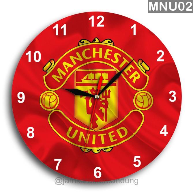 MANCHESTER UNITED FC FOOTBALL WALL CLOCK "20 CM" | Shopee Philippines
