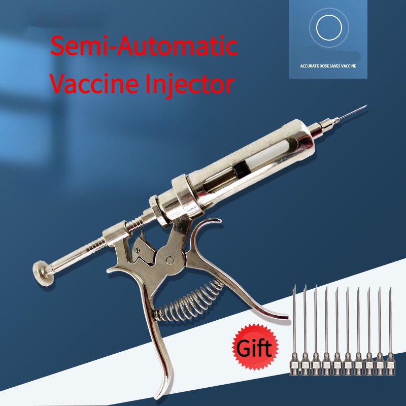 Musyder 10/20/30/50ml semi-automatic continuous injector pig vaccine ...