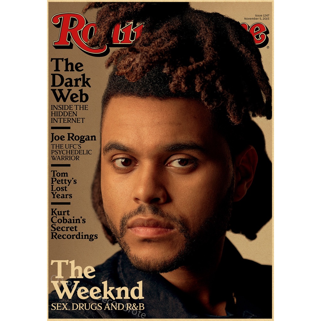Rapper The Weeknd Poster After Hours Prints DIY Home Room Bar Cafe ...