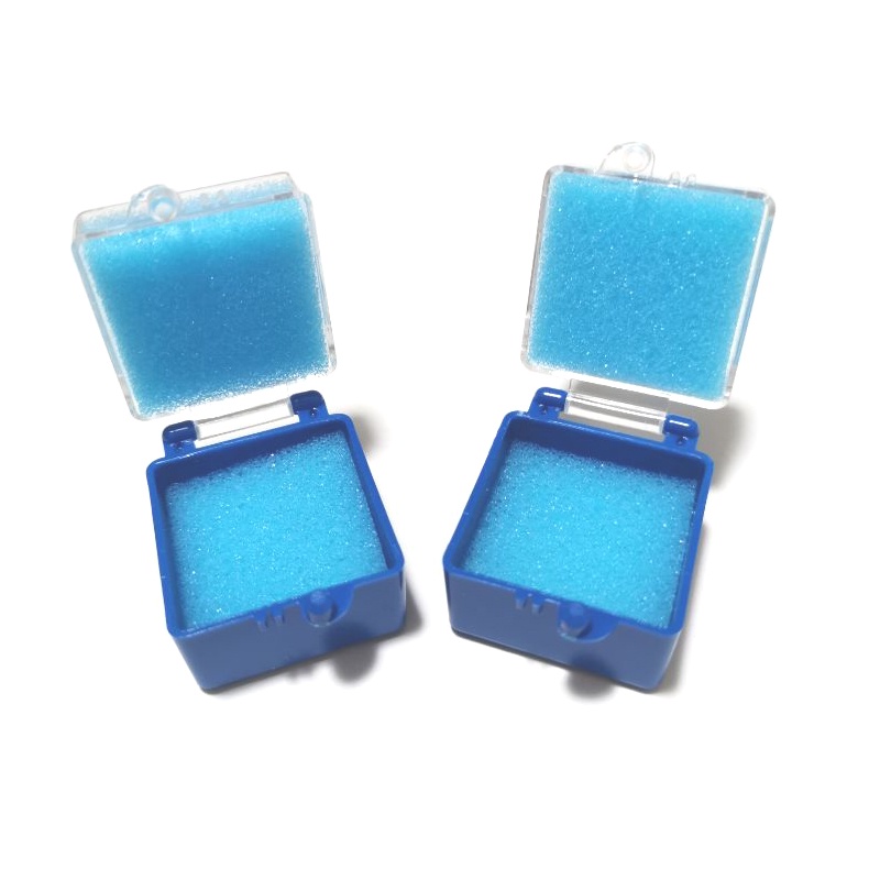 40PCS Dental Lab Packaging Box Plastic Box with Foam Inside For Single ...