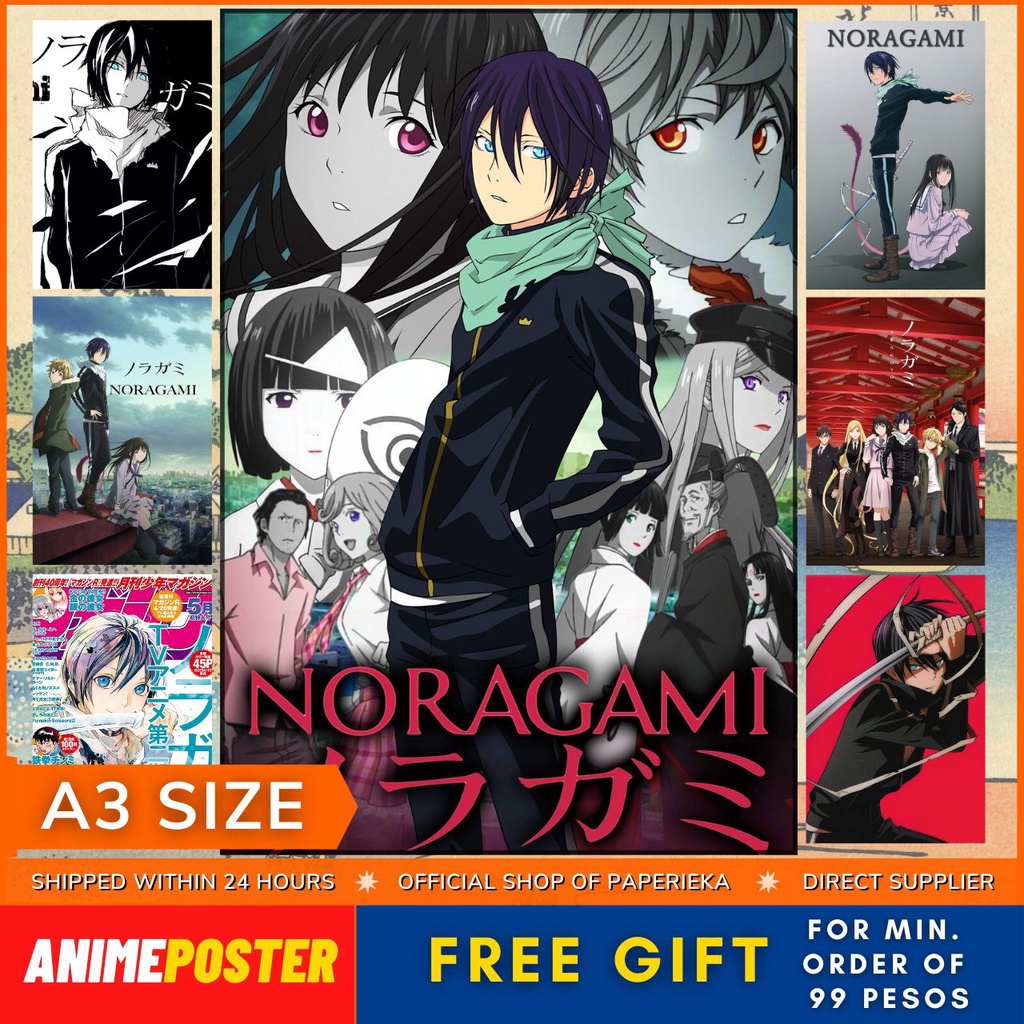 Noragami : Official Anime Poster / Stickers / Laminated Posters ...