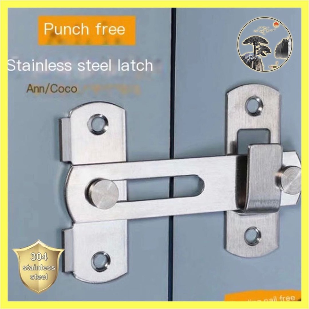 304 stainless steel Bathroom lock Bedroom lock Latch latch stainless ...