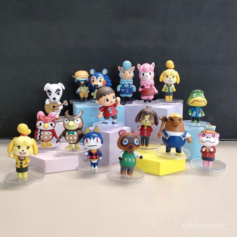 Animal Crossing Anime Figures Cute Kawaii Dream Island Cartoon Image ...