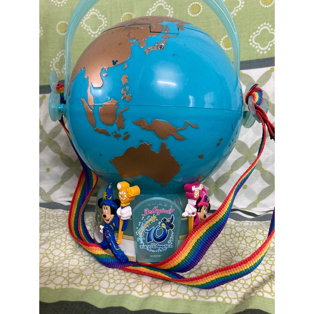 Mickey Mouse Globe Tokyo Disney Sea Popcorn Bucket | Shopee Philippines