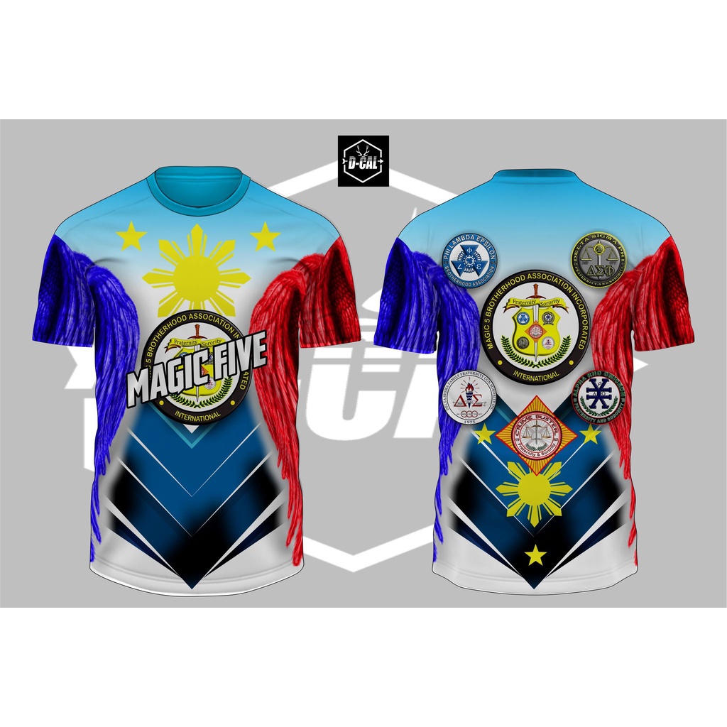 Full Sublimation T Shirt, Unisex T Shirt, Full Print, Magic 5 ...