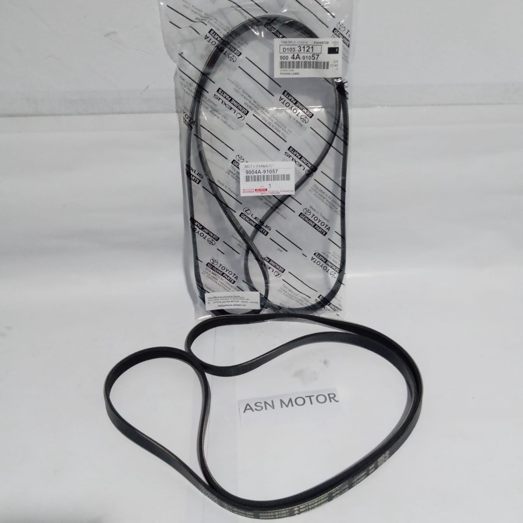 Fan BELT VAN BELT FAN Strap ALL NEW AVANZA XENIA 1.3 4PK1735 | Shopee ...