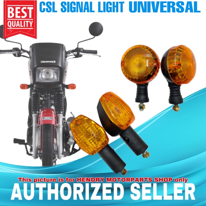 (2PCS) UNIVERSAL TURNING SIGNAL LIGHT / WINKER LAMP FOR MOTORCYCLE ...