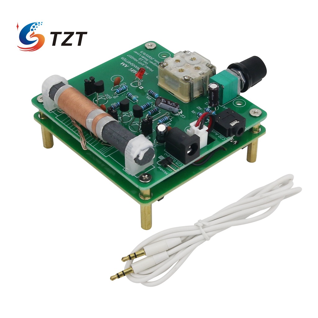 TZT AMT-MW207 525-1605kHz MW Medium Wave Transmitter AM Radio Transmitter with Power Supply ...