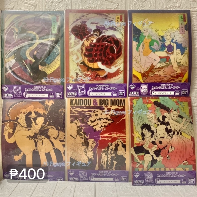 One Piece IK Posters set vip | Shopee Philippines