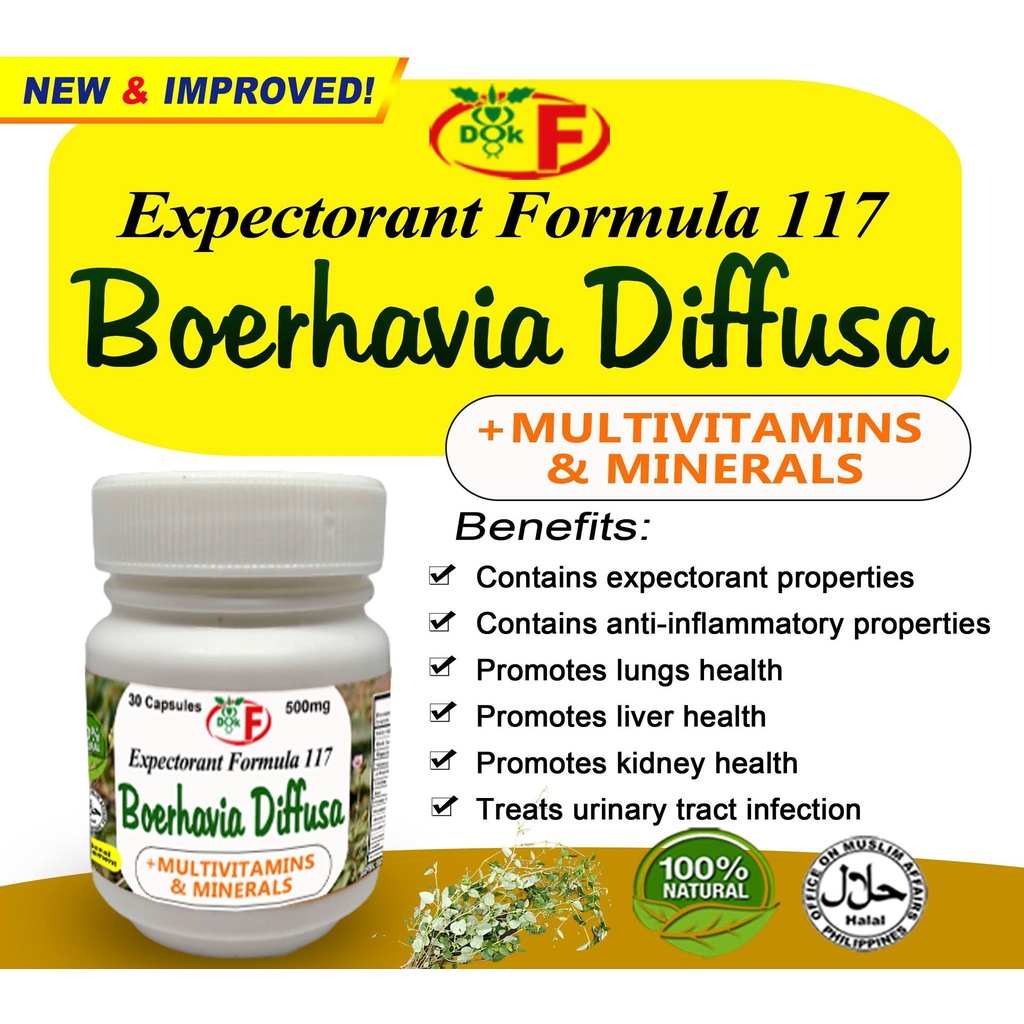 FORMULA 117 BOERHAVIA DIFFUSA (ED) | Shopee Philippines