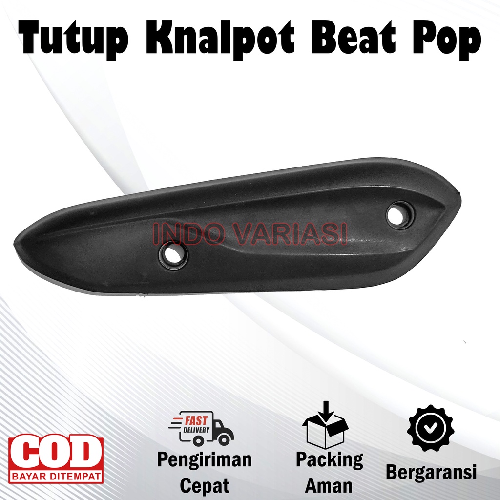 Black Honda Beat Pop Exhaust Cover Cover | Shopee Philippines