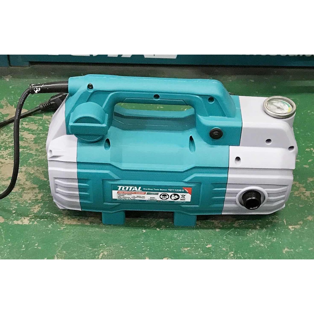 TOTAL high pressure washer 1500w 1450psi TGT11236-5 induction | Shopee ...