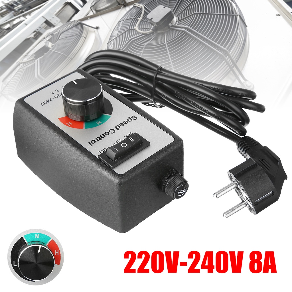 220-240V Router Speed Control Electric Motor Rheostat Variable Speed ...