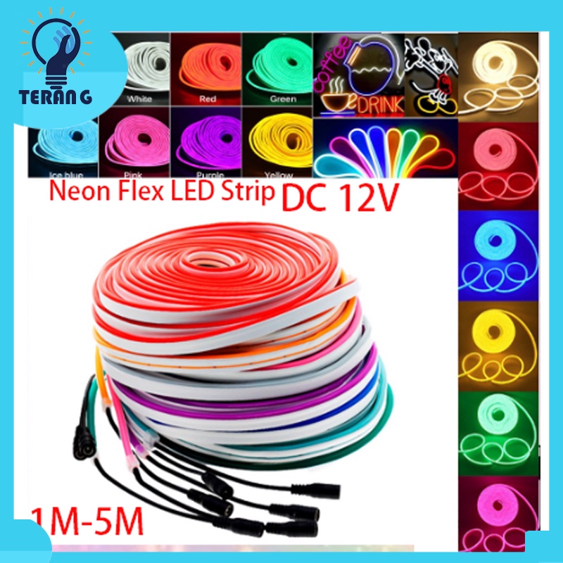 Neon FLEX PREMIUM QUALITY 1M-5M LED HOSE LIGHT DC 12V / CAR MOTORCYCLE ...
