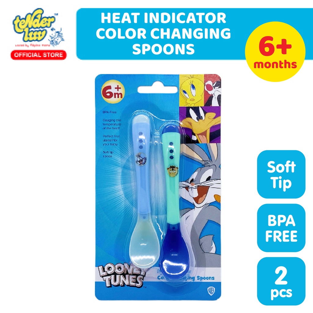 Looney Tunes Heat Indicator Color Changing Spoons | Shopee Philippines