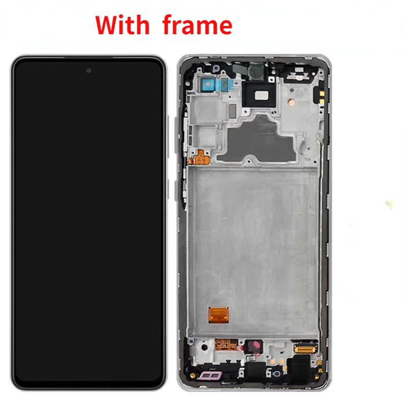 incell For Samsung Galaxy A72 A725 A725F LCD Display Touch Glass Screen Digitizer Assembly Frame ...