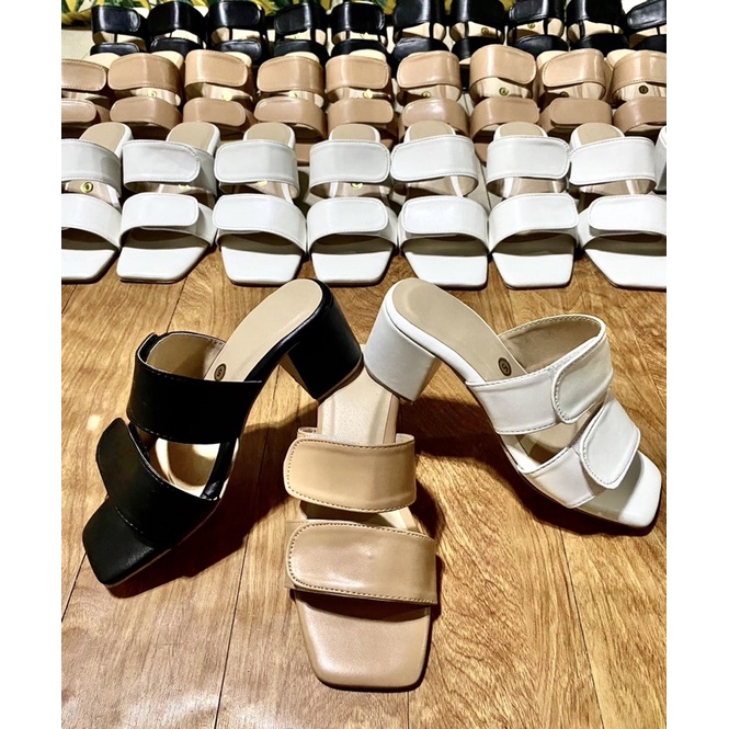 Marielle Sandals with 2 inch heels | Shopee Philippines
