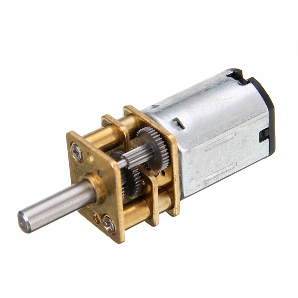 Mini Metal Gear Motor DC 6V 200RPM with Gearwheel Model:N20 3mm Dia ...