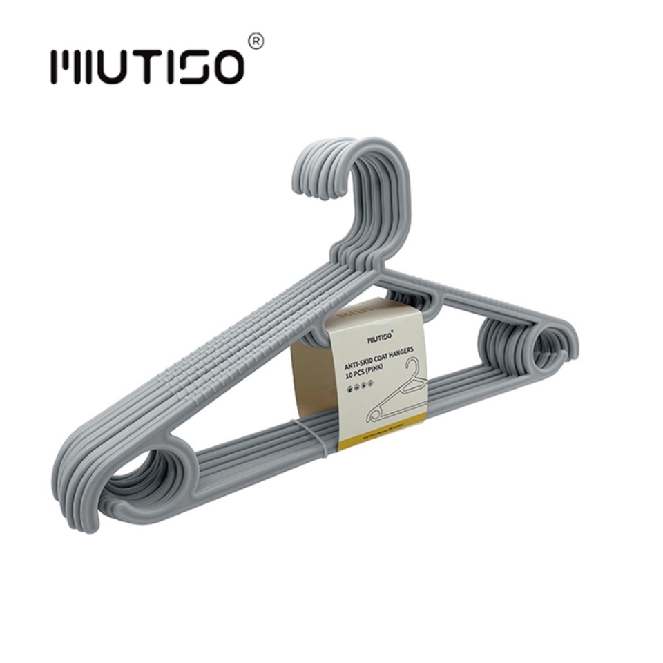 Miutiso Drying Hanger Organizer Anti-Slip Plastic Hanger Heavy Duty ...