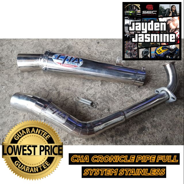 Cha cronicle pipe full system stainless | Shopee Philippines