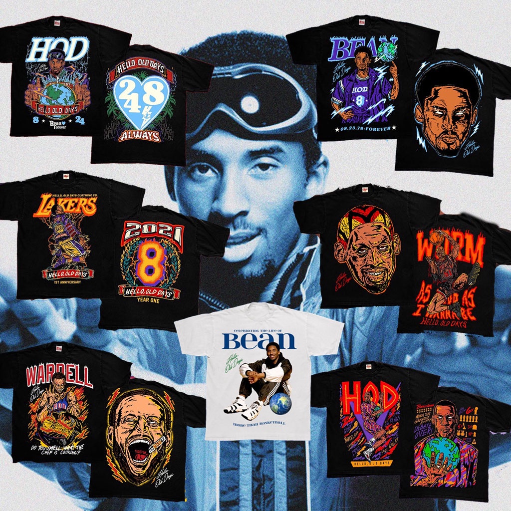 Hello,Old Days-Allstars Collection(Jordan Kobe James Curry Rodman ...