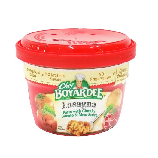 Chef Boyardee Microwavable Lasagna 212g | Shopee Philippines