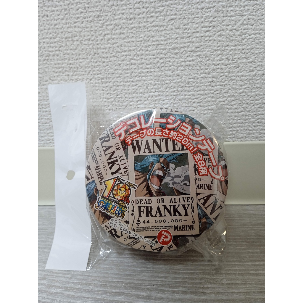 One Piece Animation Decoration Tape 20M Franky | Shopee Philippines