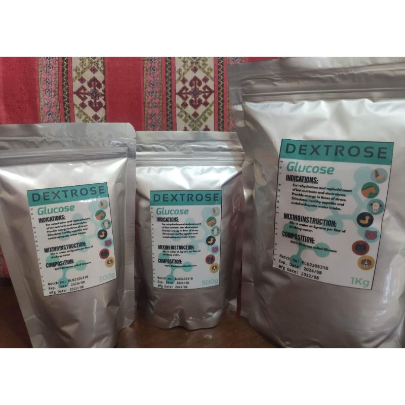 Dextrose powder 1kg (1tsp per 1 liter of water and anti stress for ...