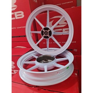 RCB Mags - RB8 Mio Sporty 1.85f 2.15r x 14" - White/Matte Grey/Gold ...