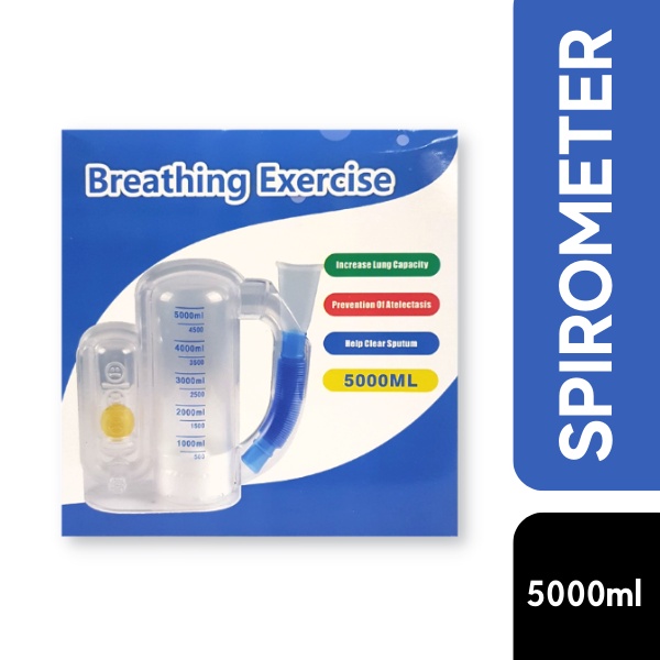 Breathing Exercise Spiro-Ball / Incentive Spirometer 5000mL / Personal ...