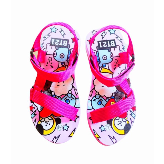 New BTS Children's Mountain Sandals | Shopee Philippines