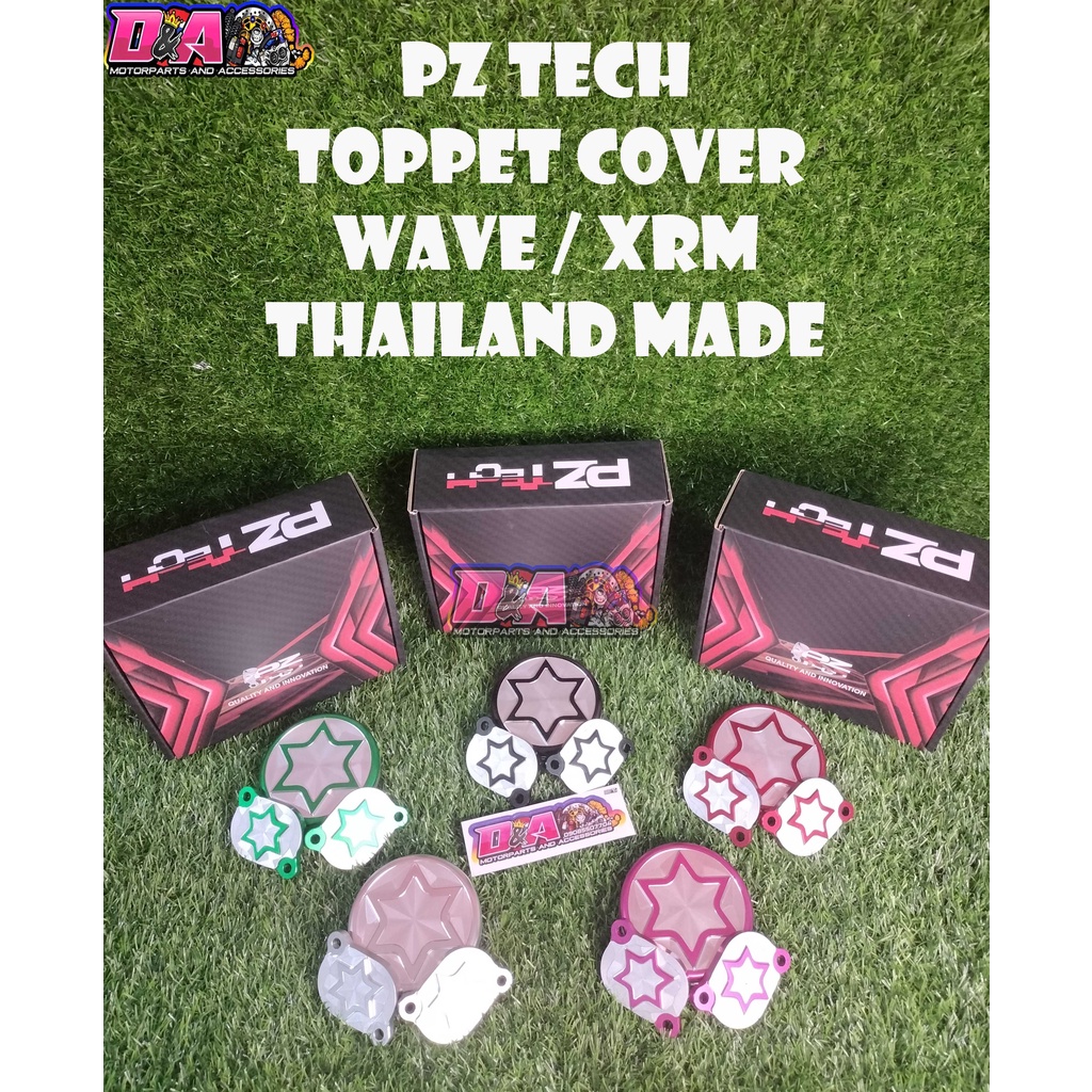 PZ TECH TOPPET VALVE AND TIMING COVER HONDA WAVE 125 / XRM 125 / RS 125 ...