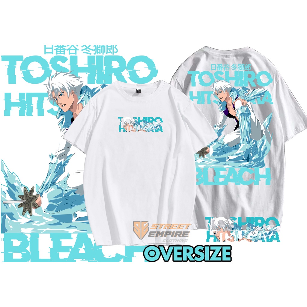 BLEACH ANIME /TOSHIRO HITSUGAYA / OVERSIZE SHIRT | Shopee Philippines
