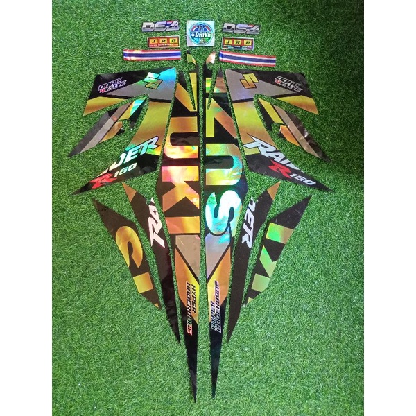 SUZUKI RAIDER R150 REBORN/Carb V.4 STOCK SIZE DECAL | Shopee Philippines