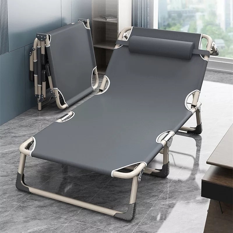 Portable Adjustable folding bed Single escort bed Outdoor folding bed ...