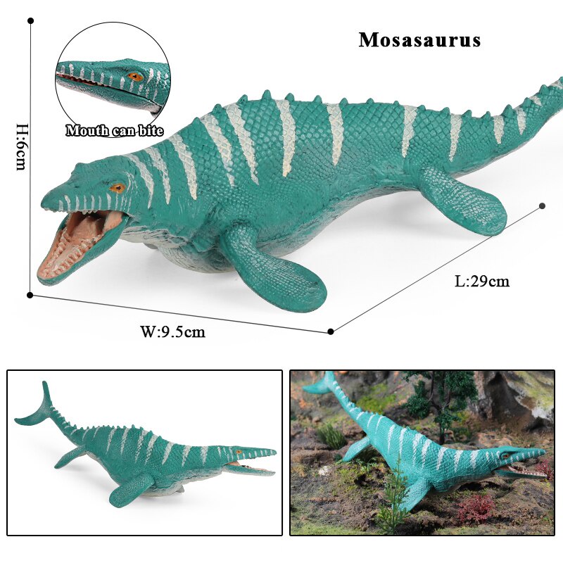 Prehistoric Animals Sealife Model Mosasaurus Liopleurodon Kronosaurus ...
