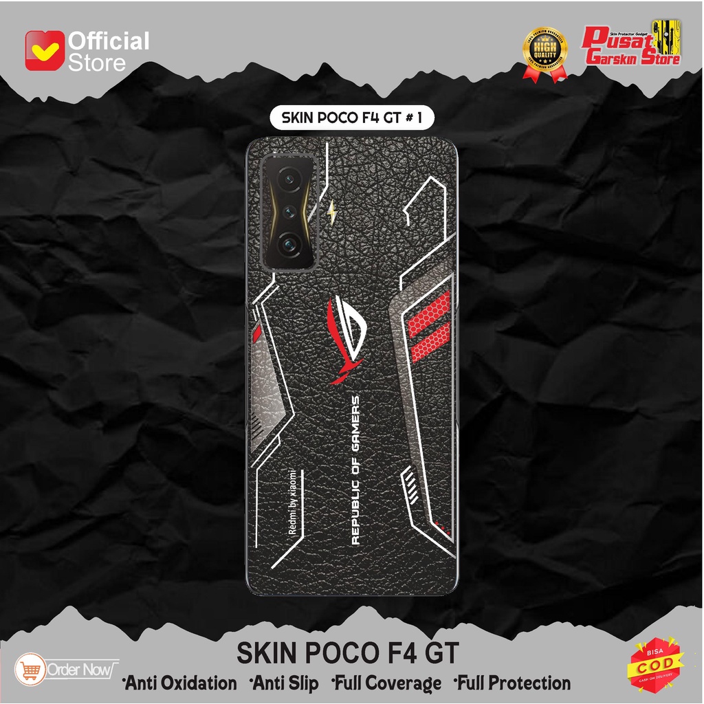 Garskin POCO F4 GT Skin Gadget With Asus Gundam Style Motif (2pcs ...