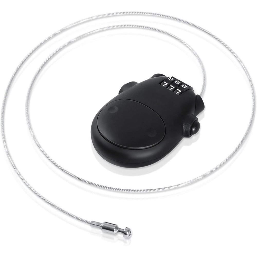 Moto Helmet Password Lock Telescopic Wire Rope Combination Lock 3 Digit ...