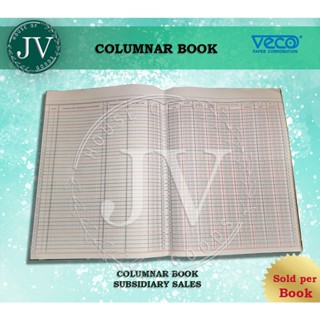 Columnar Book, Notebook & Journal 1pc | Shopee Philippines